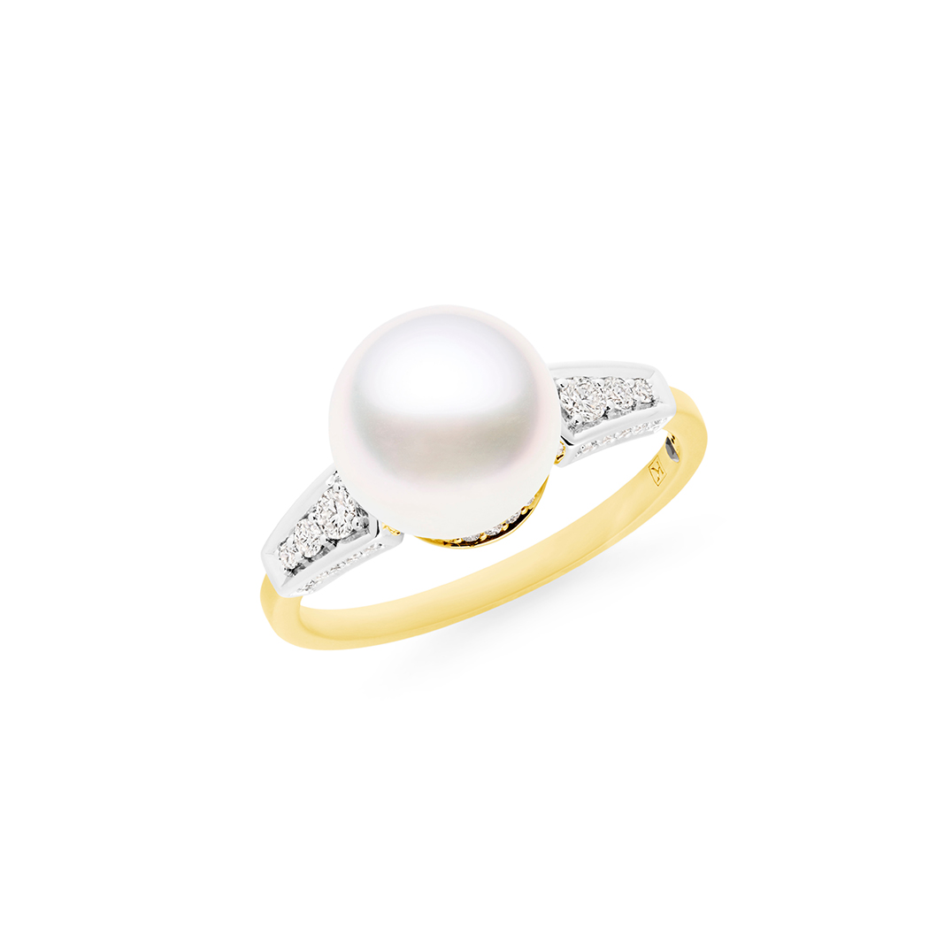 Keystone Ring, Australian South Sea Pearl | Kailis Jewellery