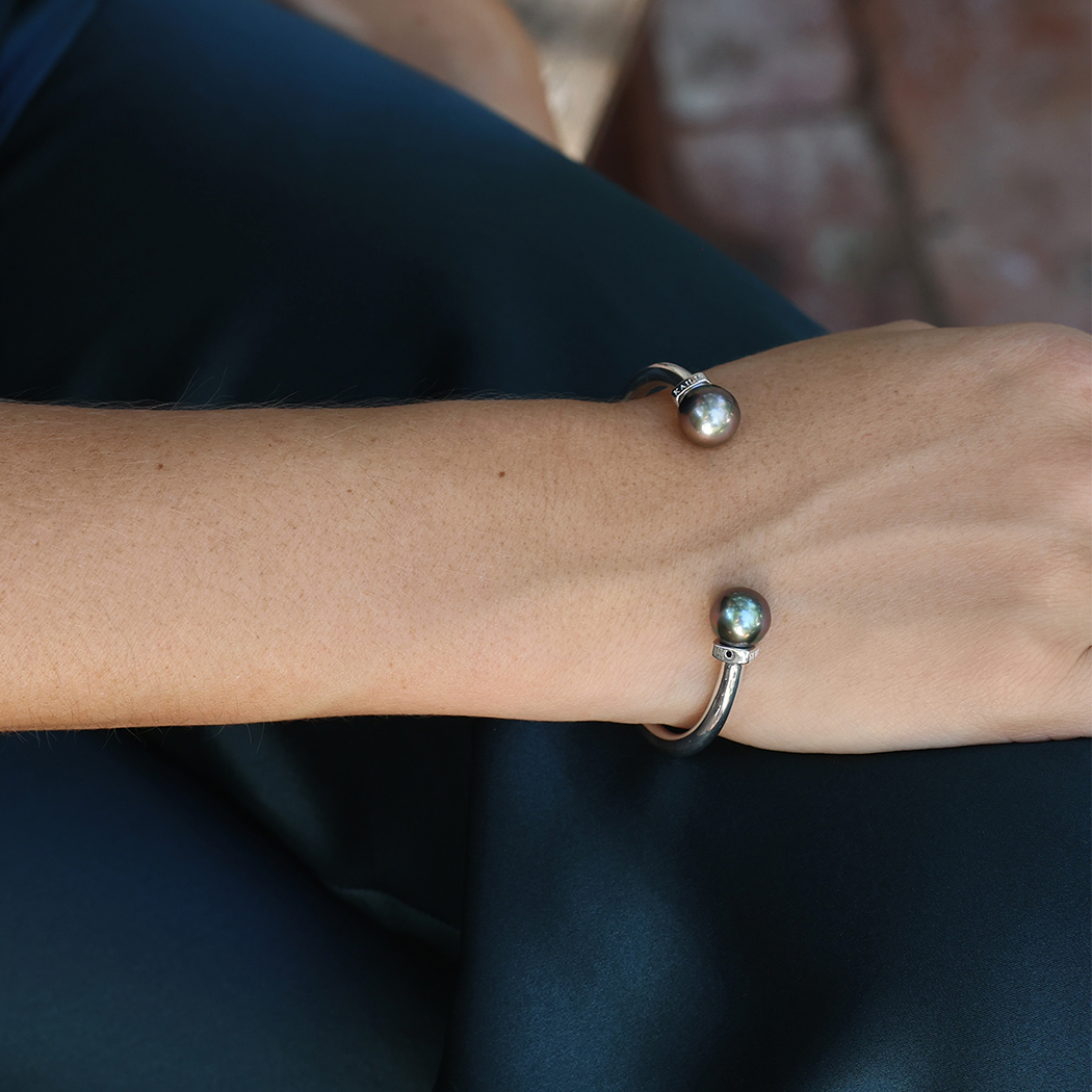 Twin Pearl Cuff, Tahitian - Kailis